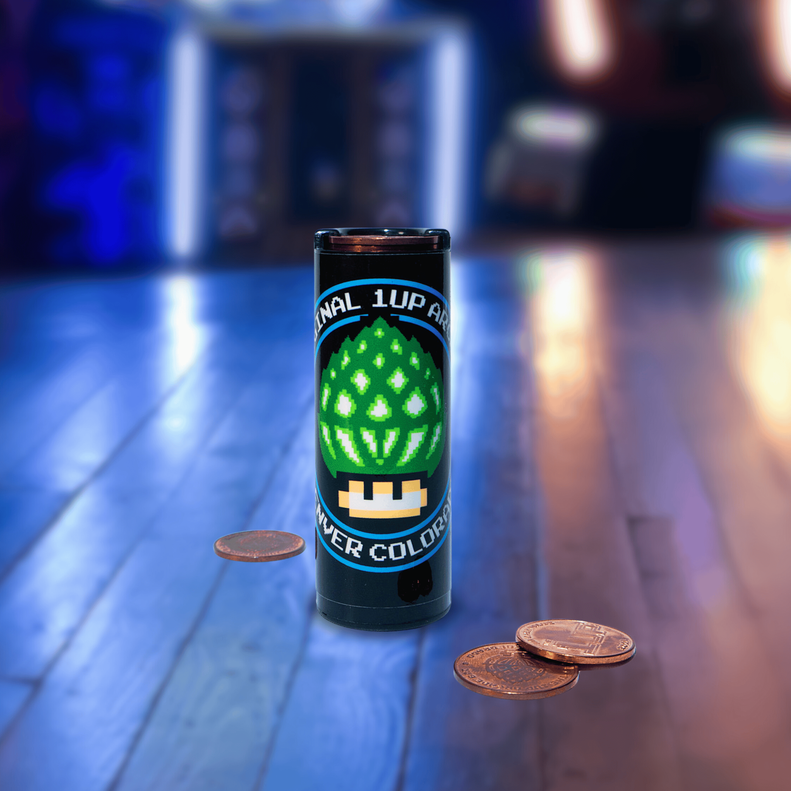 The 1up Hop Coin Holder – The 1up Arcade Bar®