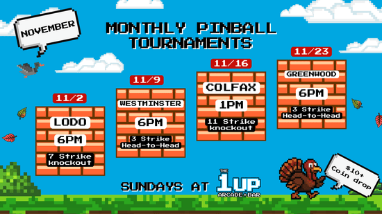 Westminster – The 1up Arcade Bar®