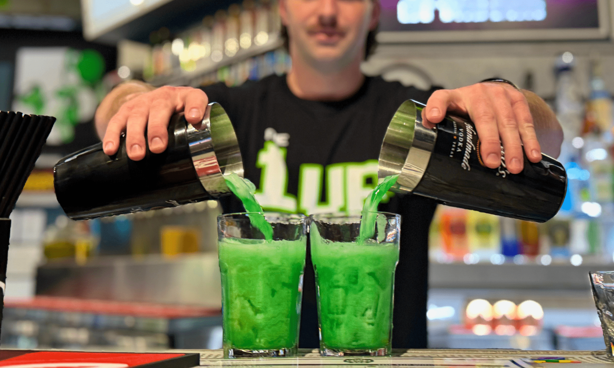 Menus – The 1up Arcade Bar®