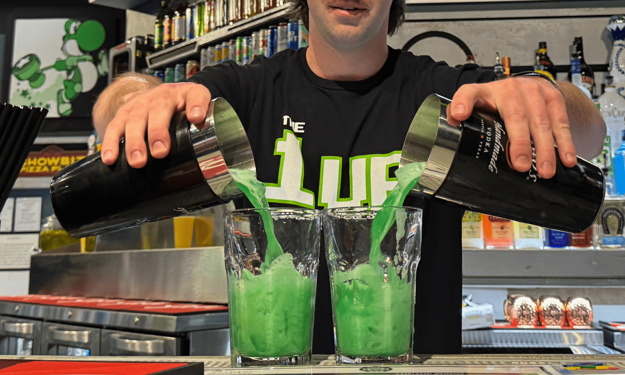 Menus – The 1up Arcade Bar®