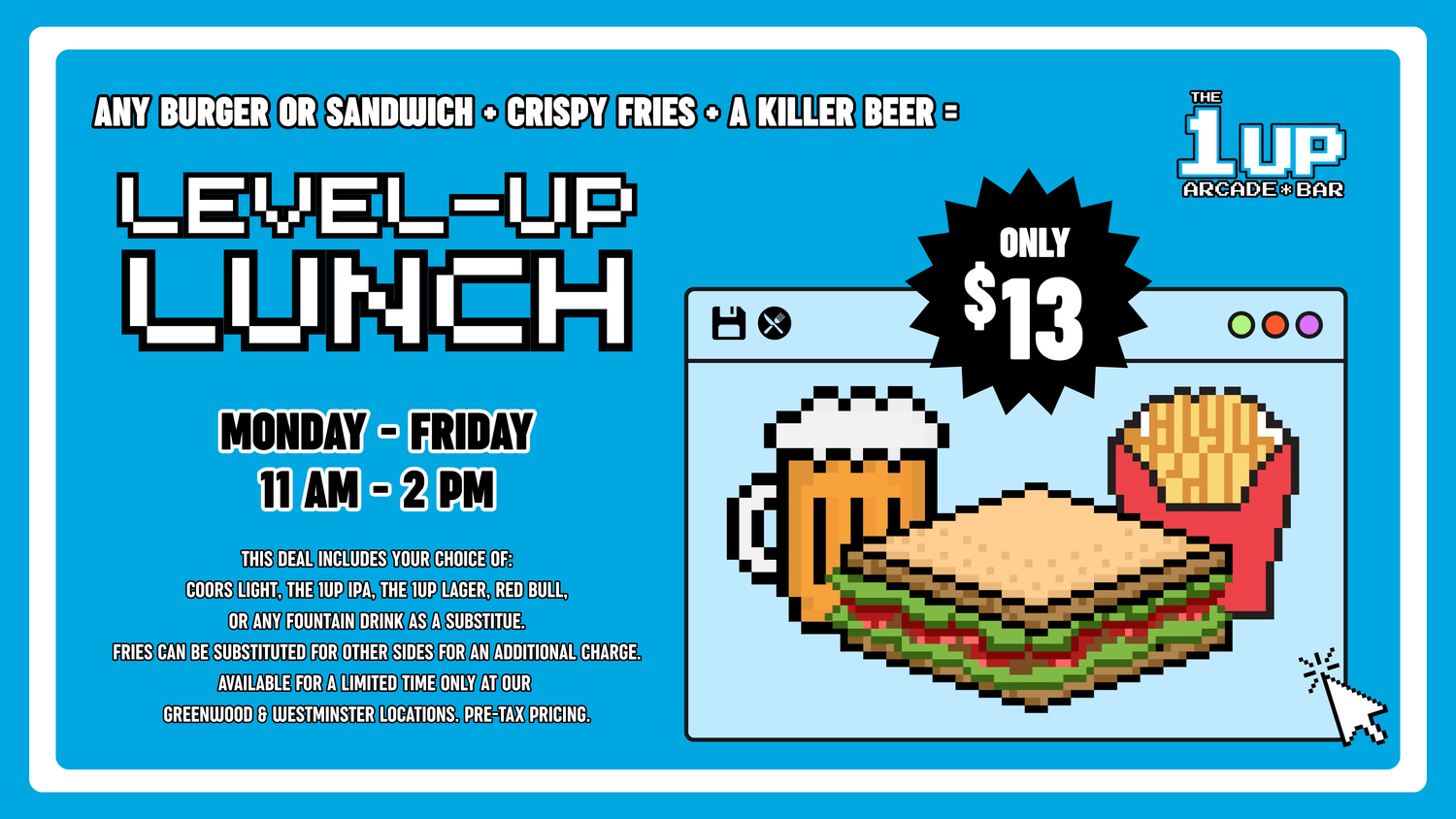 Locations – The 1up Arcade Bar®