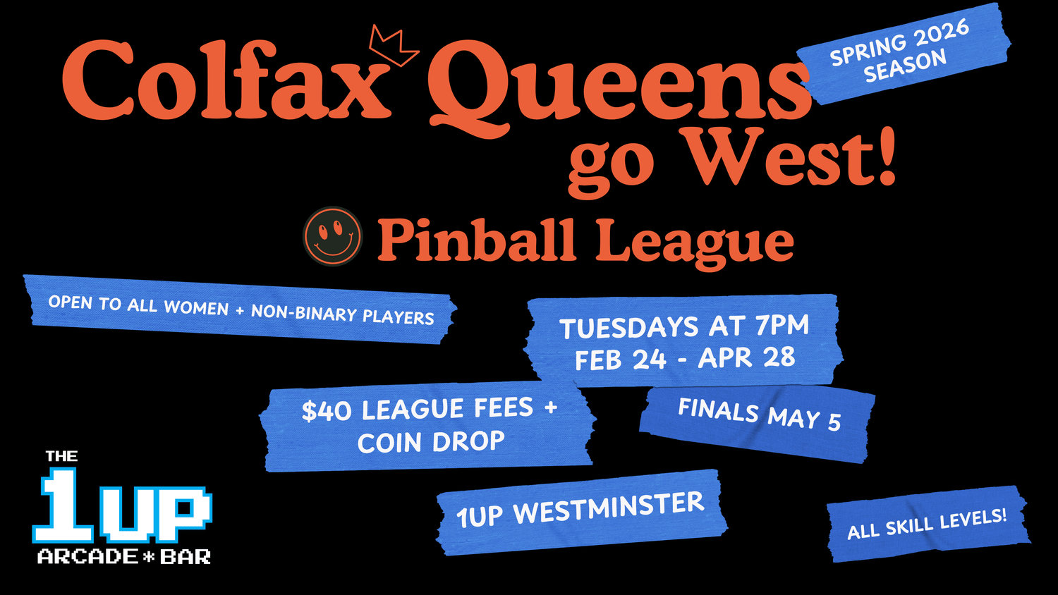Westminster – The 1up Arcade Bar®